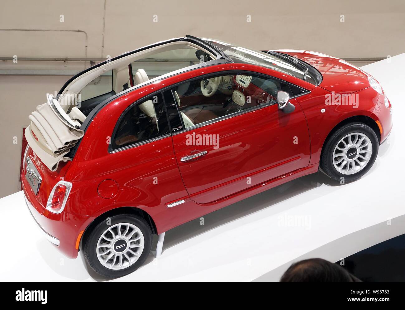 A Fiat Viaggio is seen on display during the 12th Beijing International ...