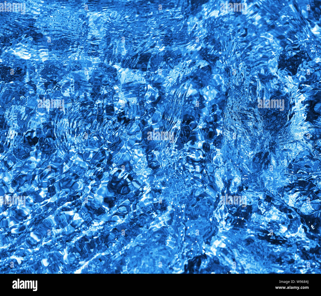 Photo background Beautiful blue transparent sea water with waves Stock ...