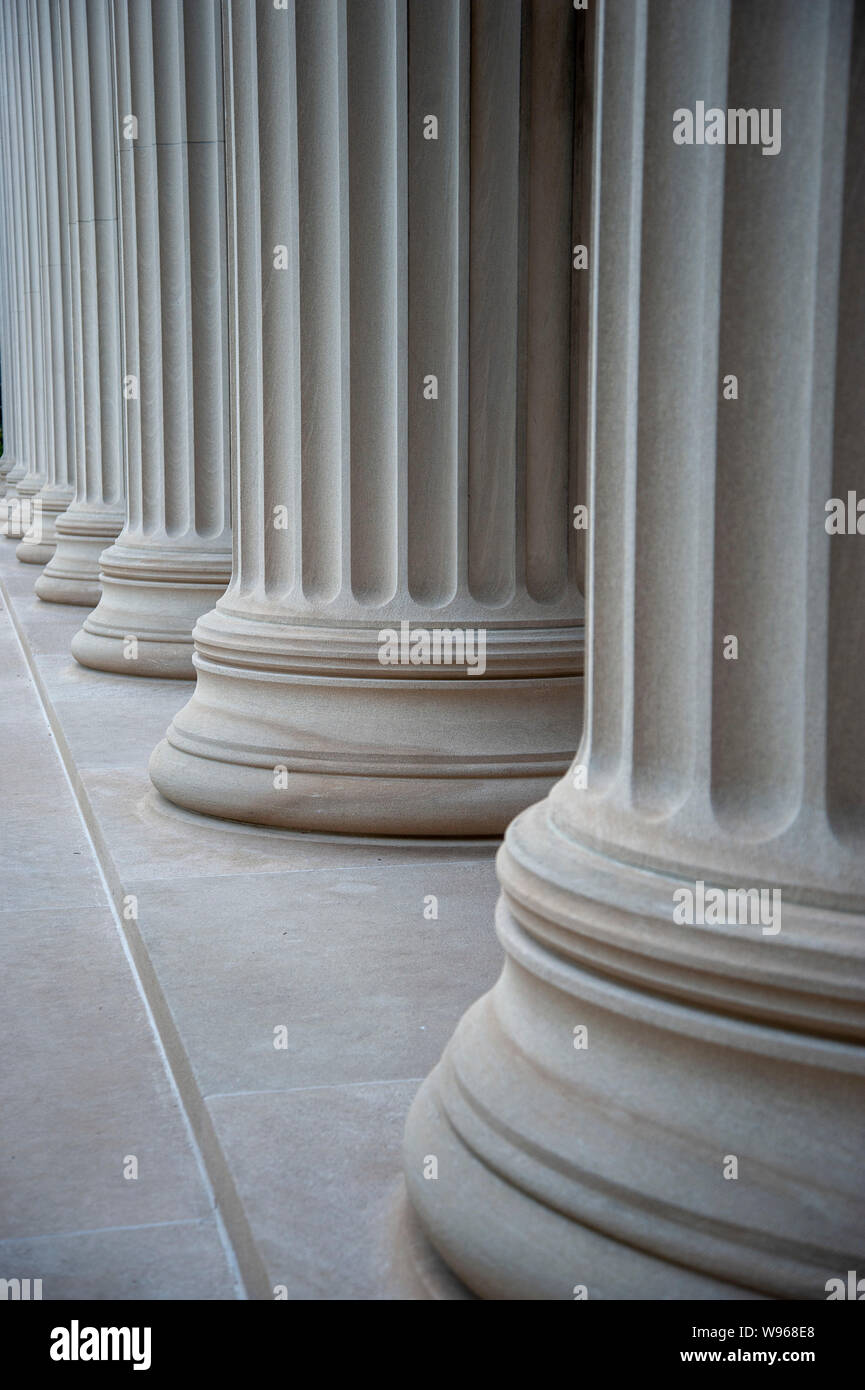 Columns at Massachusetts Institute Institute of Technology Stock Photo ...