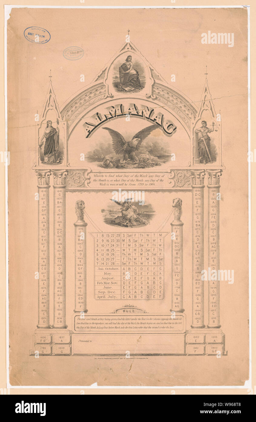 Almanac hi-res stock photography and images - Alamy