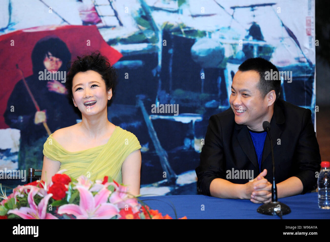 Chinese actress Zhao Tao, left, who won the best actress prize of ...