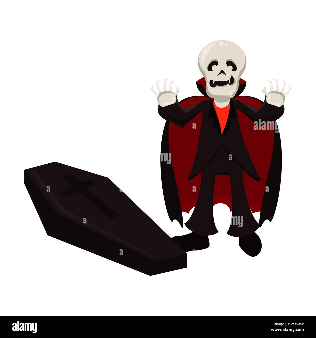 halloween october scary celebration cartoon Stock Vector Image & Art ...