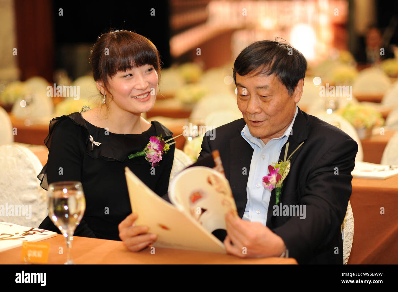 --File--Zong Qinghou, Chinas richest man in 2010 and chairman of ...
