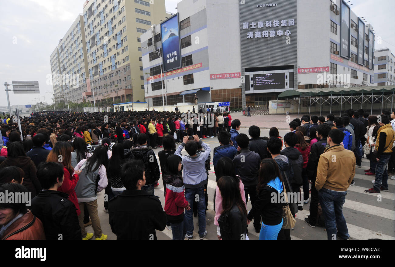 Foxconn factory in china hi-res stock photography and images - Alamy