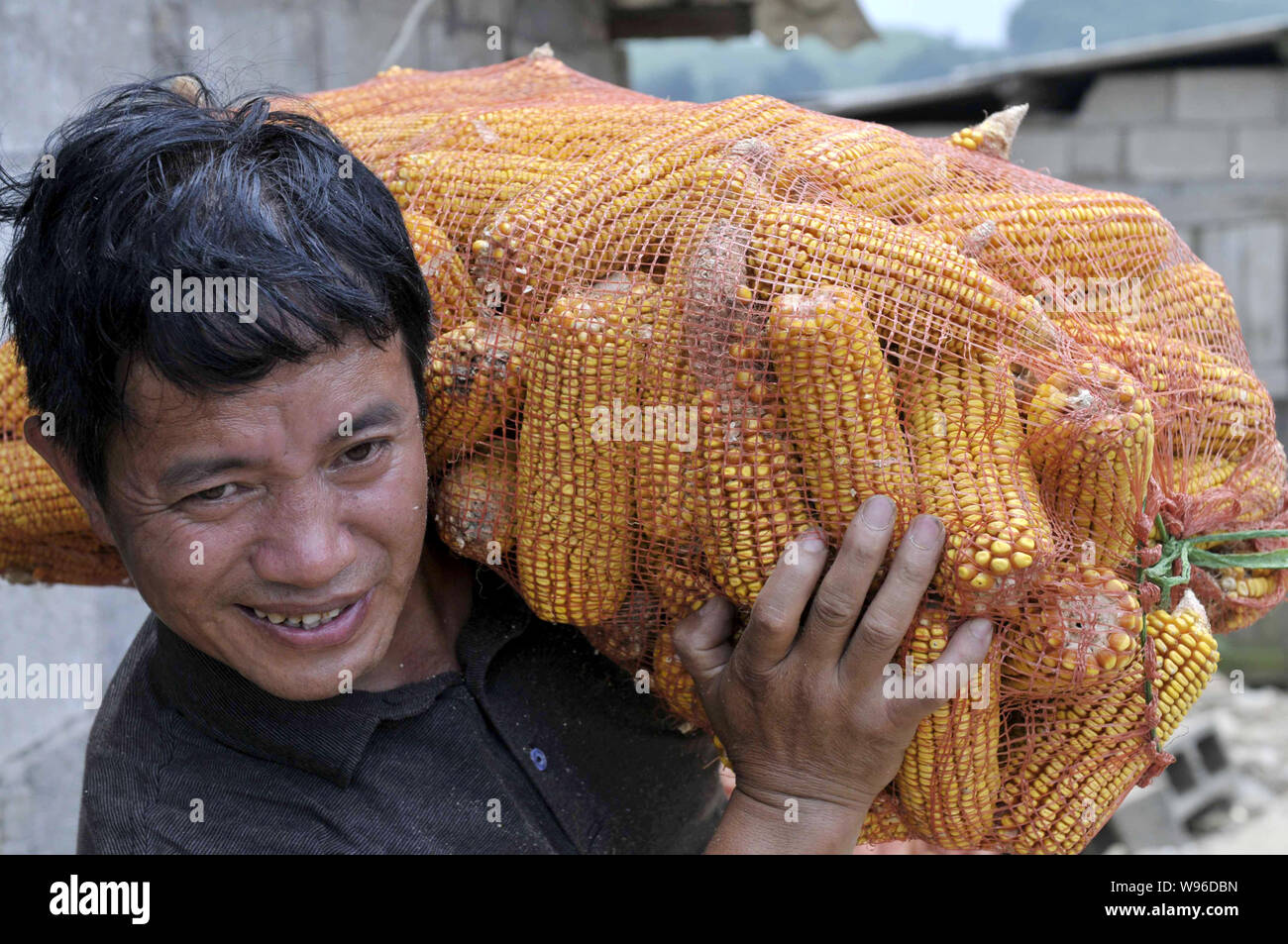 China grain output hi-res stock photography and images - Alamy