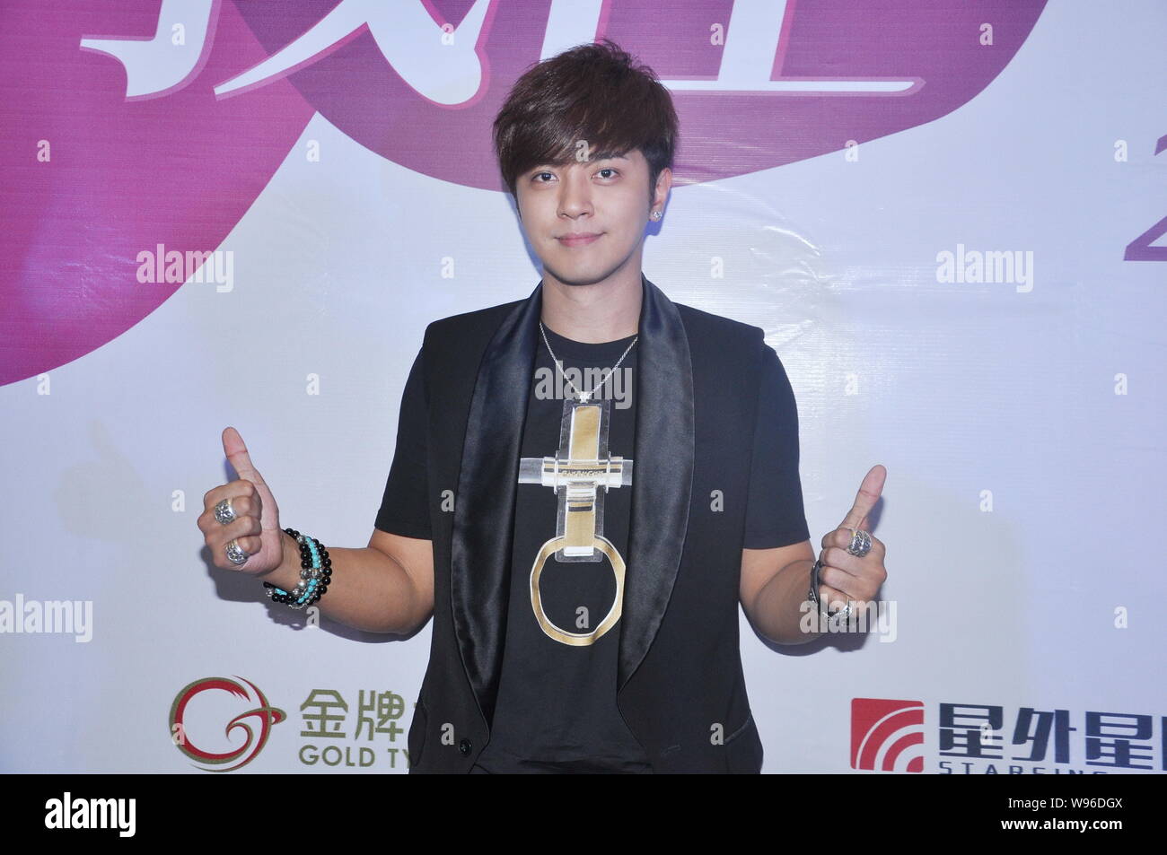Taiwanese singer Show Lo poses during the album signing meeting in ...