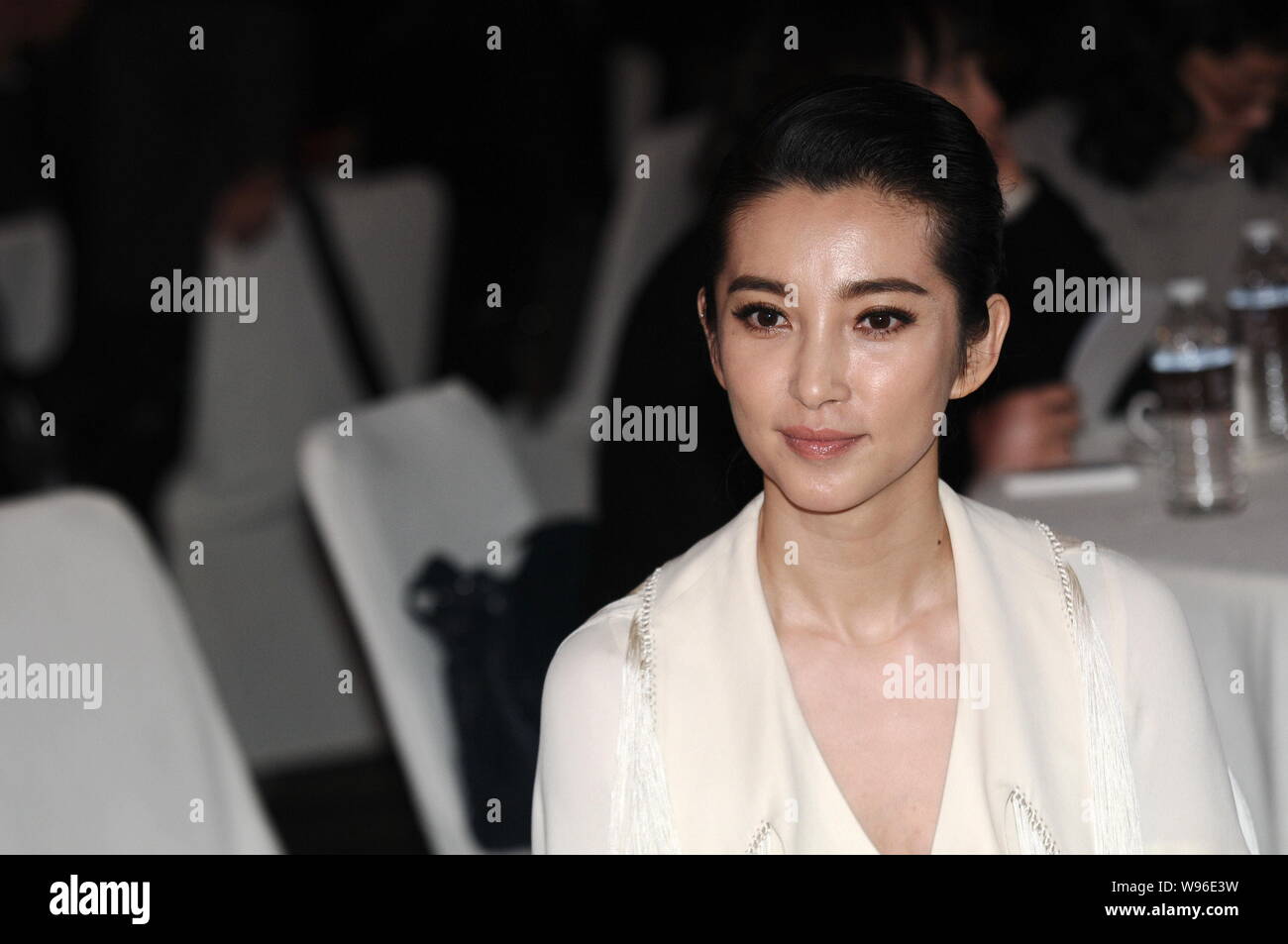 Chinese actress Li Bingbing is pictured during a promotion ceremony in ...
