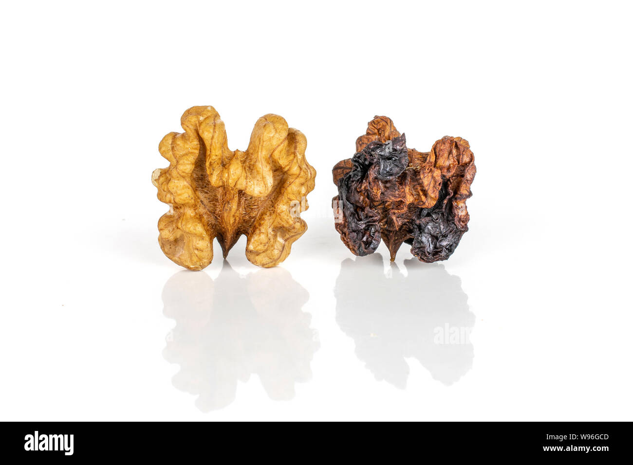 Rotten walnut hi-res stock photography and images - Alamy