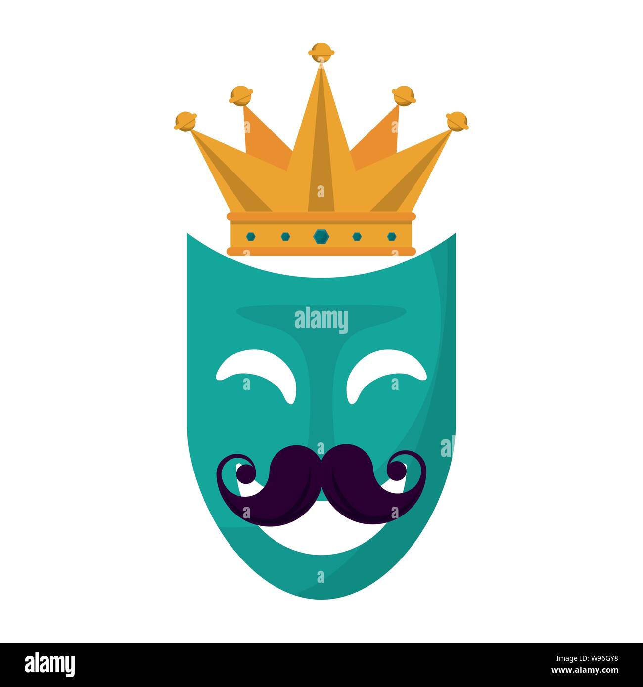 party mask festive celebration cartoon Stock Vector Image & Art - Alamy