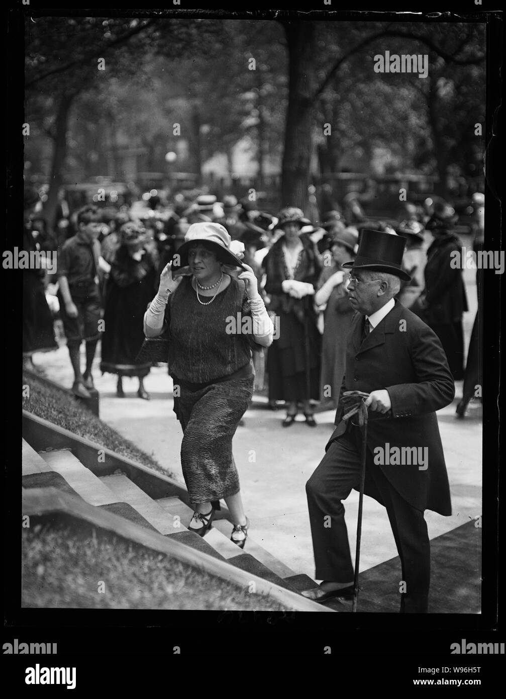 Amb. and Mme Riano of the Spanish Embassy Stock Photo - Alamy