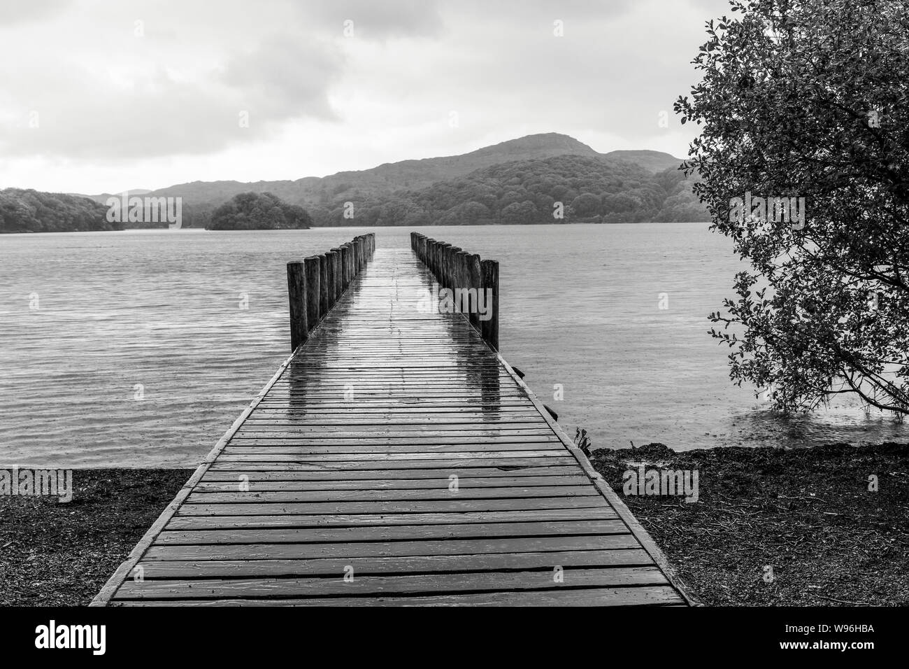 Coniston Jetty at Coniston Water, Cumbria Stock Photo - Alamy