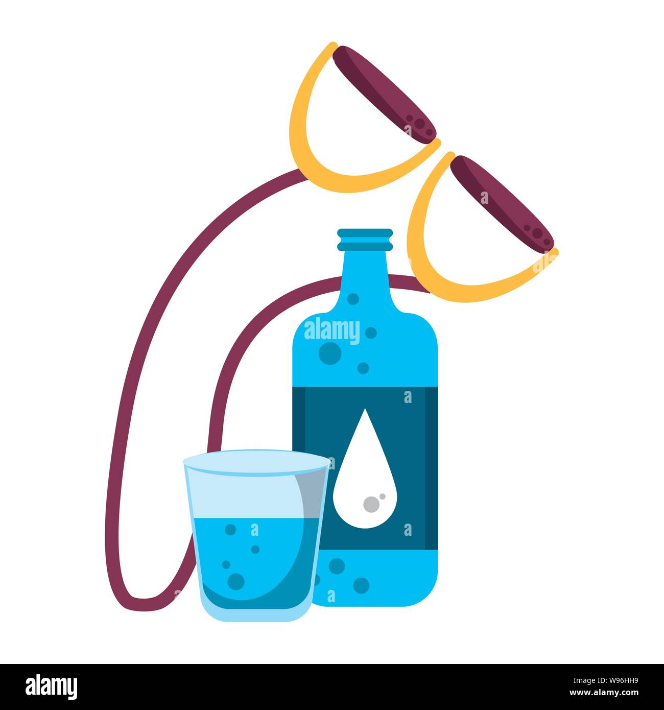 water liquid beverage drink cartoon Stock Vector Image & Art - Alamy