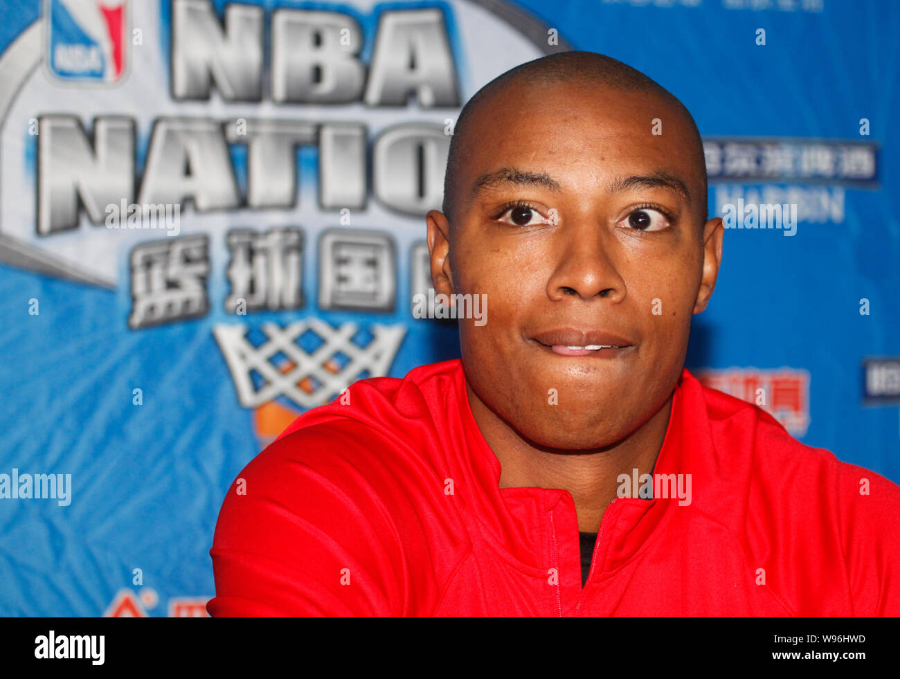 NBA star Caron Butler of Los Angeles Clippers is pictured at a ...