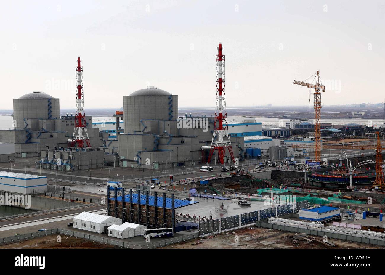 The Phase II project of the Tianwan Nuclear Power Plant is under ...