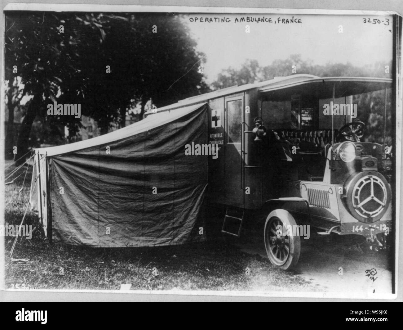 Ambulances - operating ambulance, France Stock Photo - Alamy