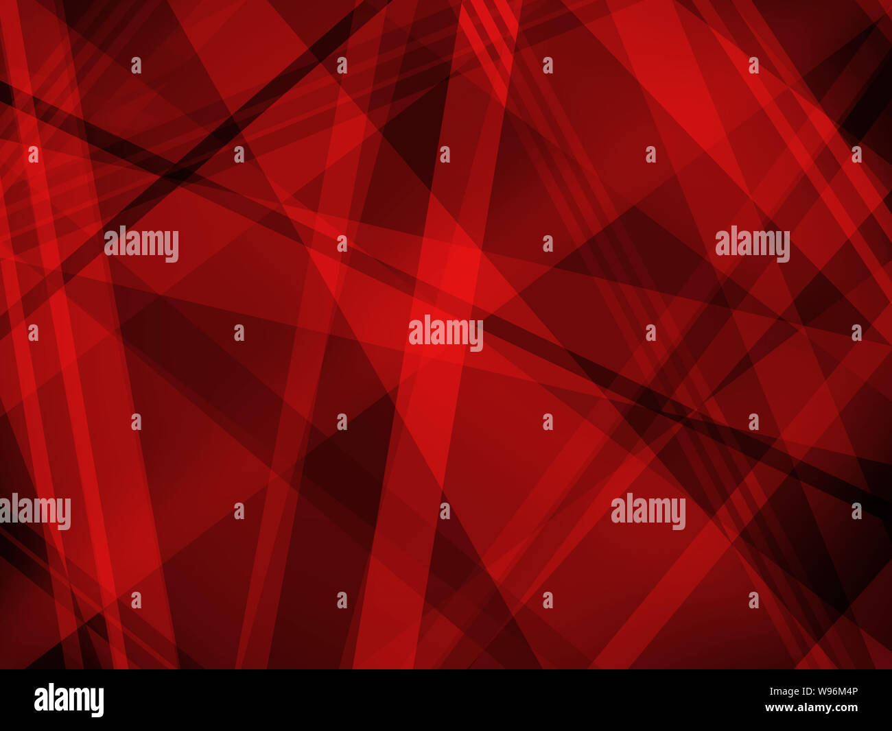 Abstract red and black background with diagonal stripe layers and ...