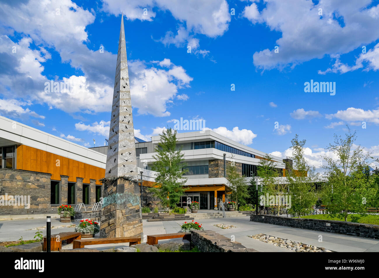 Elevation Place, Recreation Centre, Canmore, Alberta, Canada Stock ...