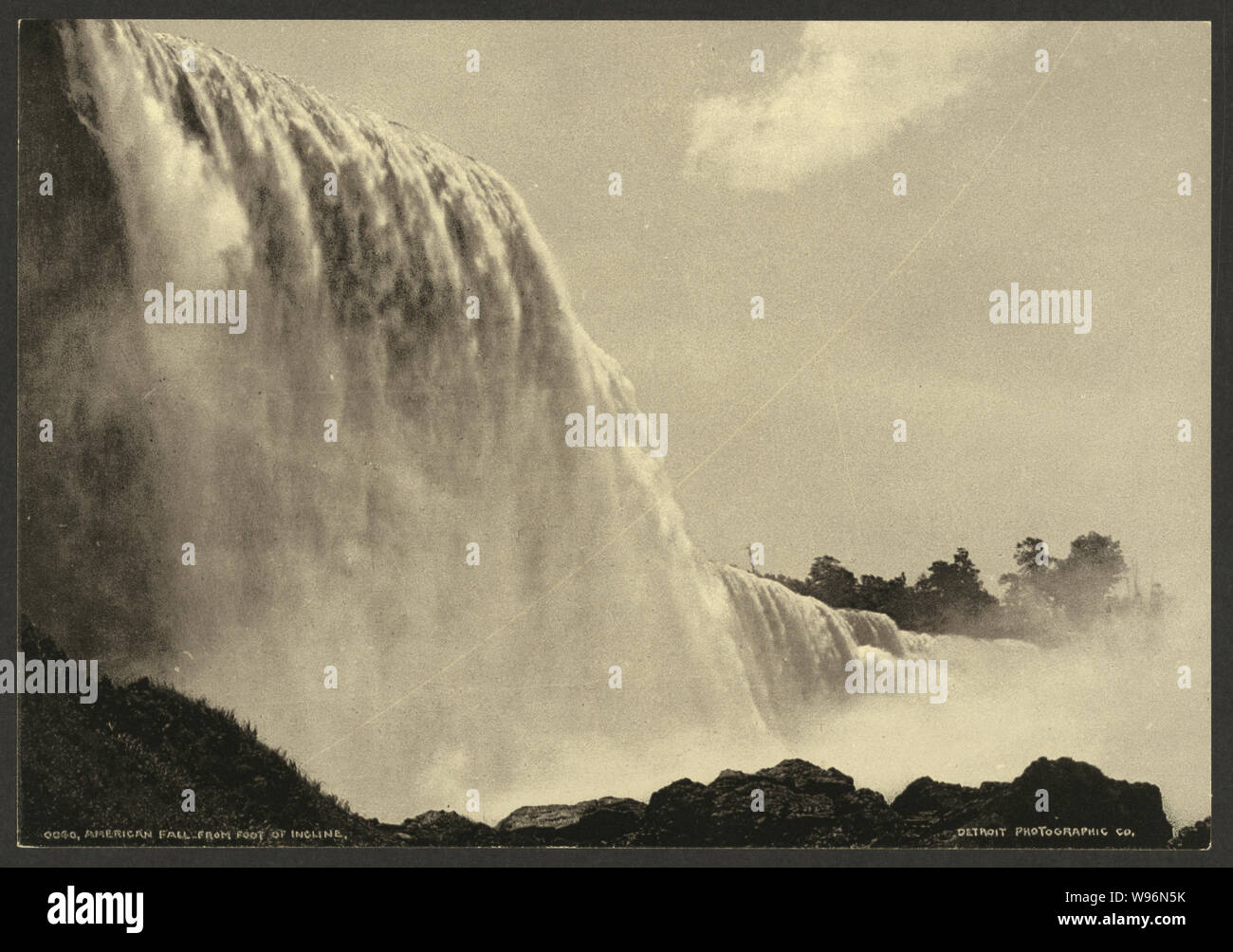 American Fall from foot of incline Stock Photo - Alamy