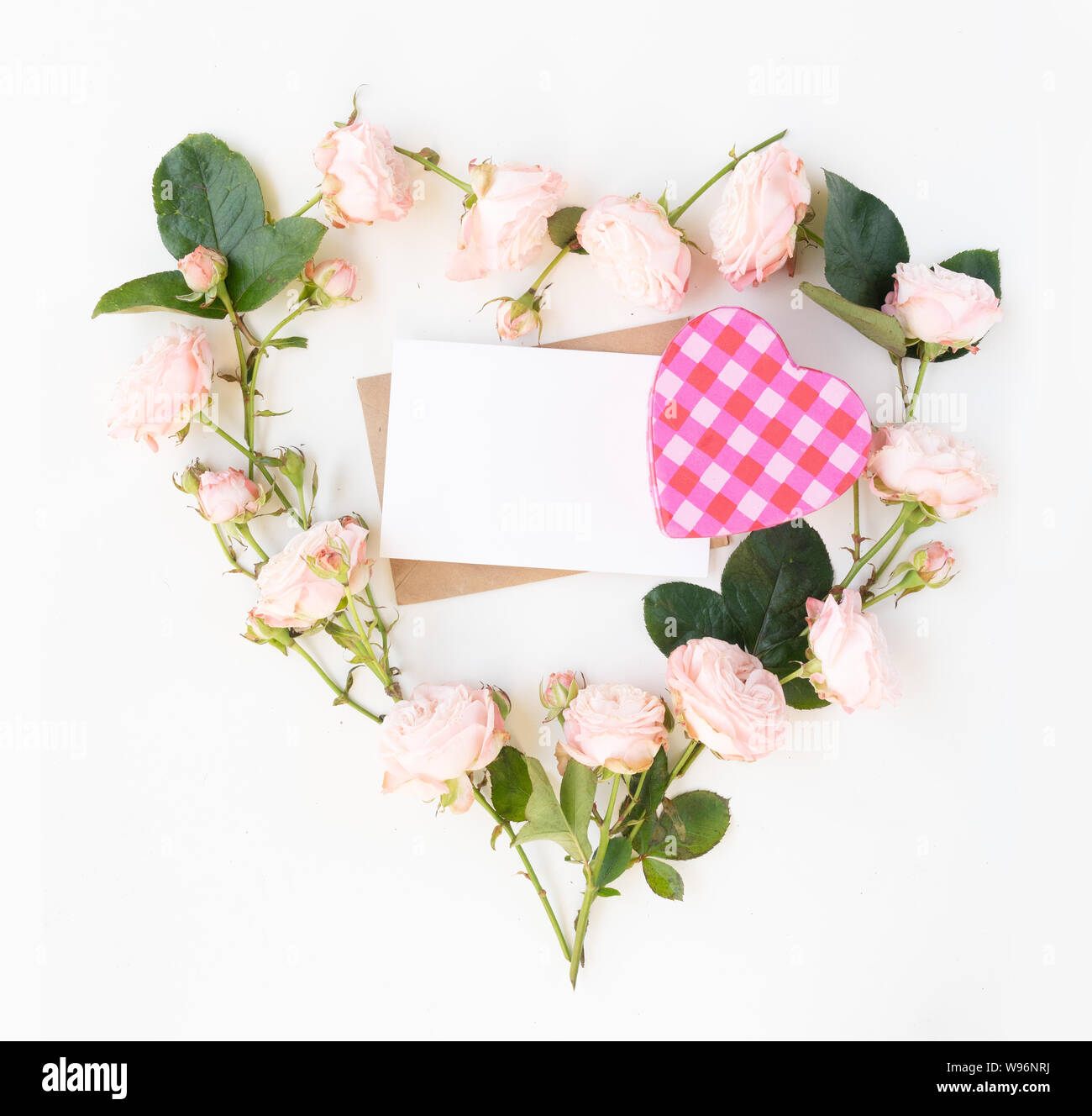 Minimal white home office Cut Out Stock Images & Pictures - Alamy