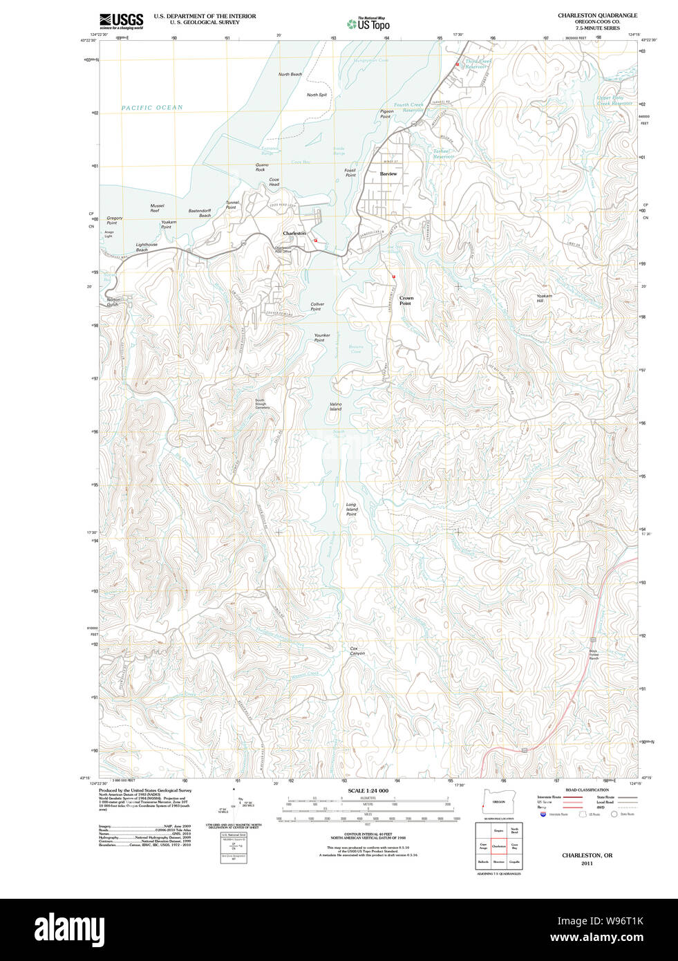 Usgs historical topo map charleston hi-res stock photography and images ...
