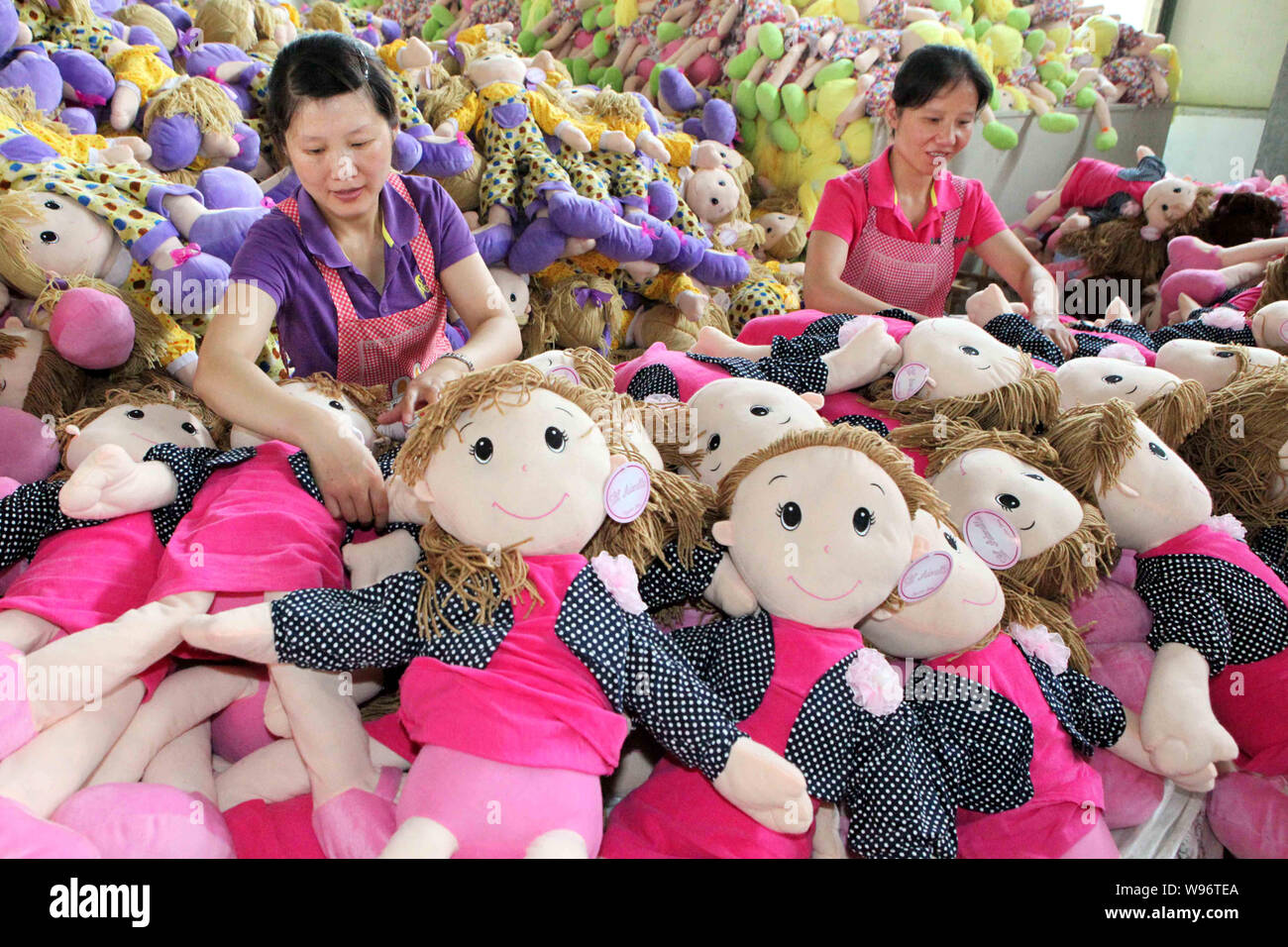 Doll factory china hi-res stock photography and images - Alamy