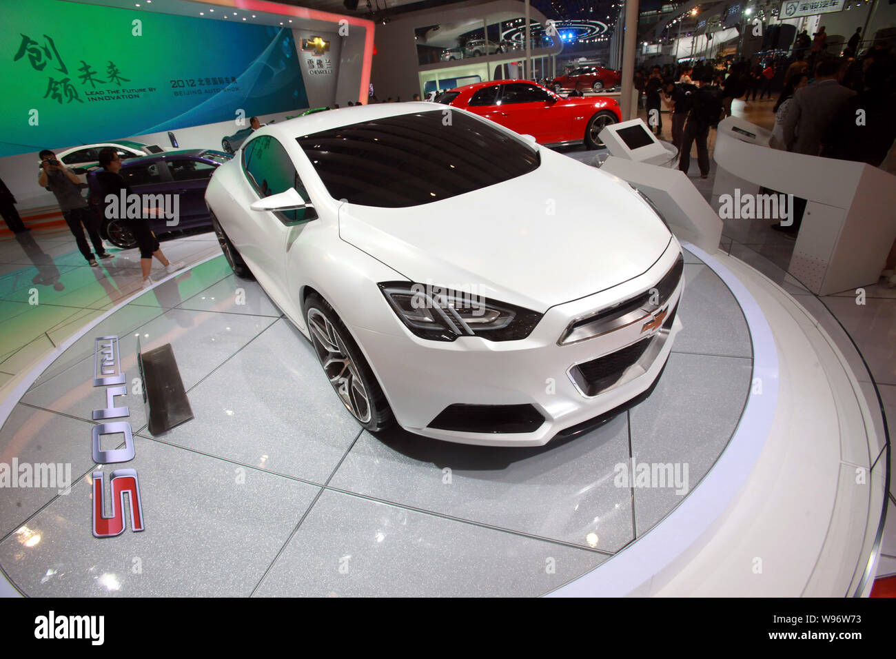 A Chevrolet Tru 140S Concept is seen on display during the 12th Beijing ...