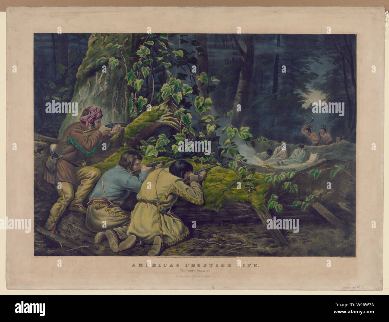 American frontier life hi-res stock photography and images - Alamy