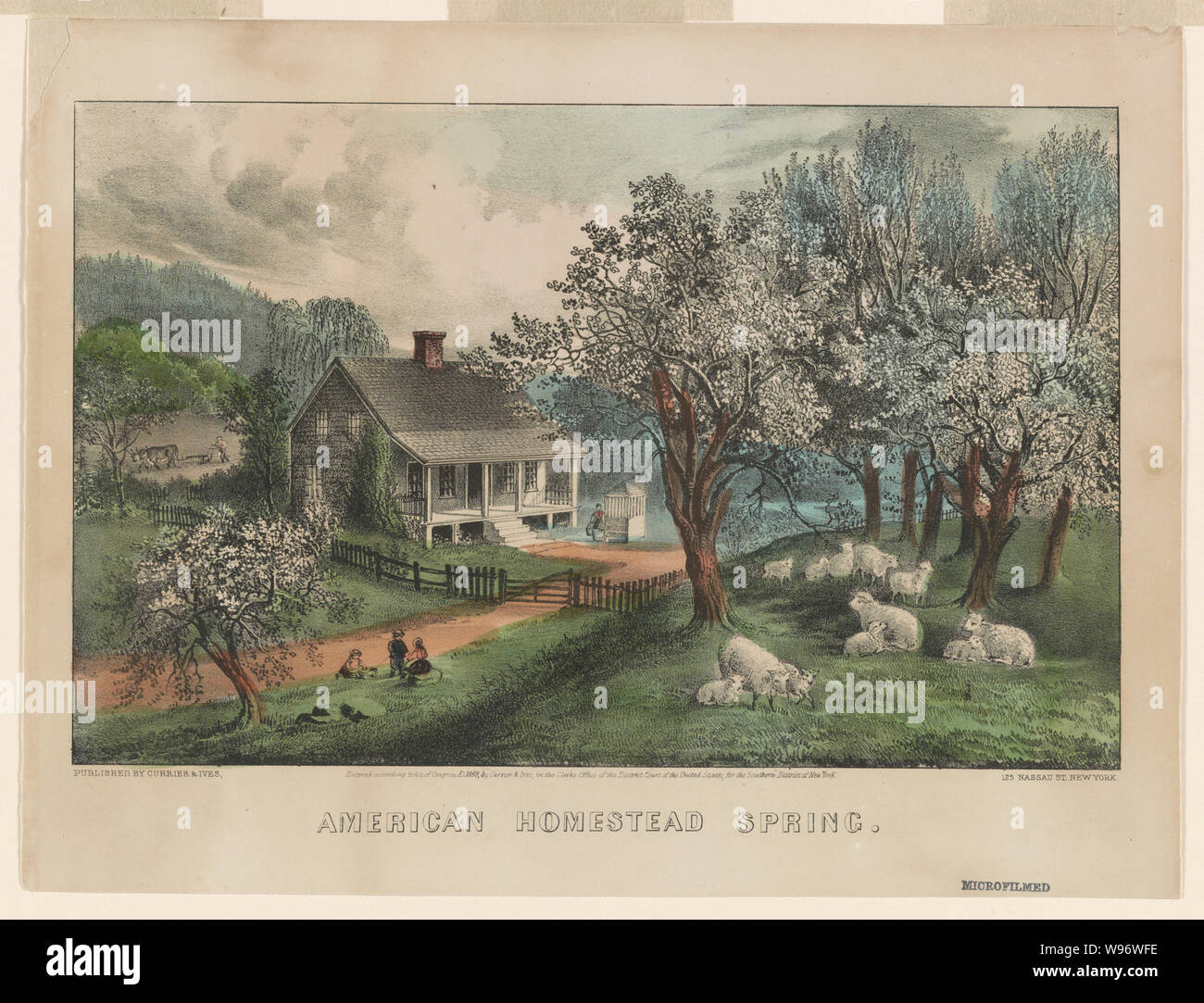 American homestead hi-res stock photography and images - Alamy