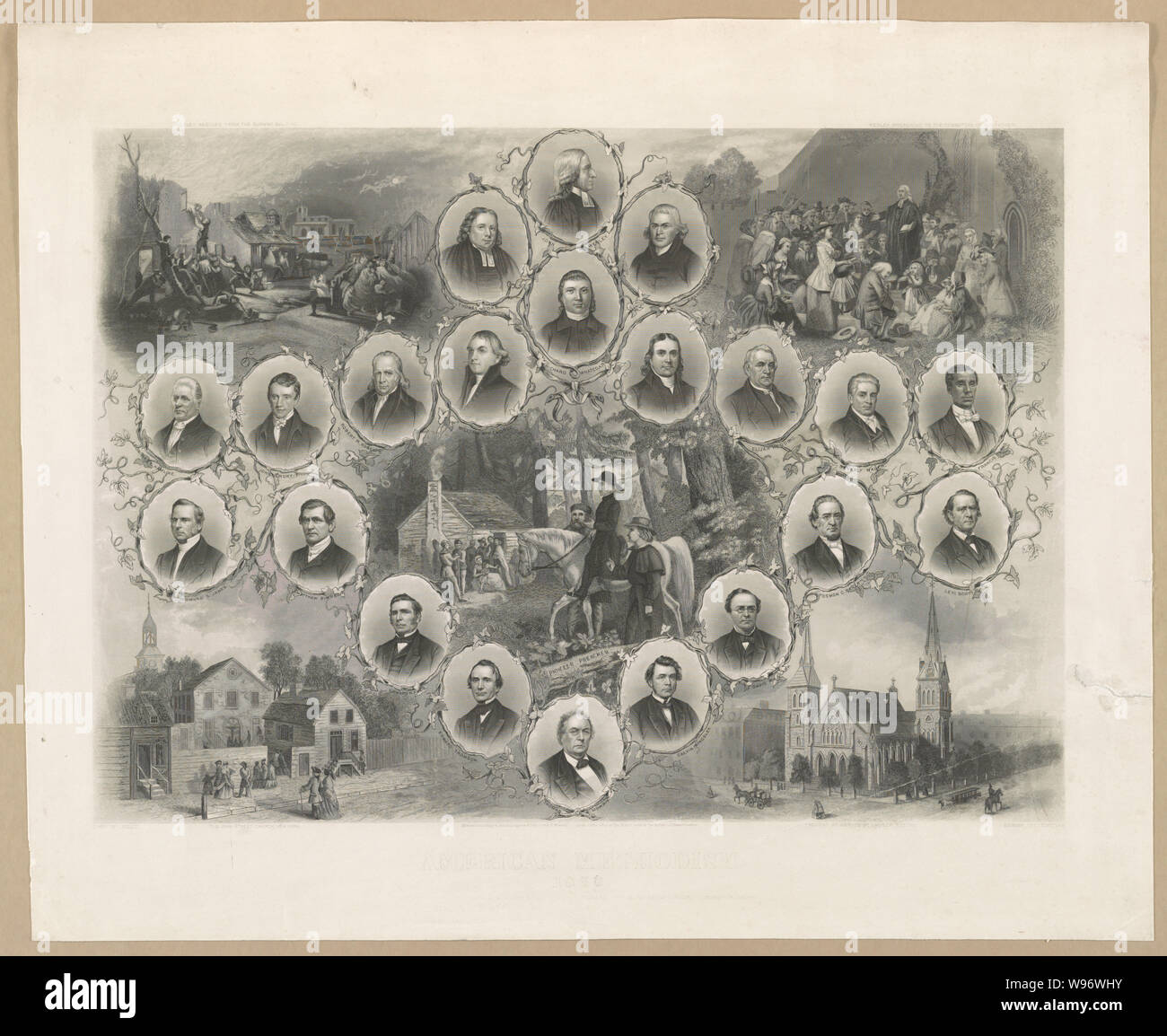 American methodism hi-res stock photography and images - Alamy