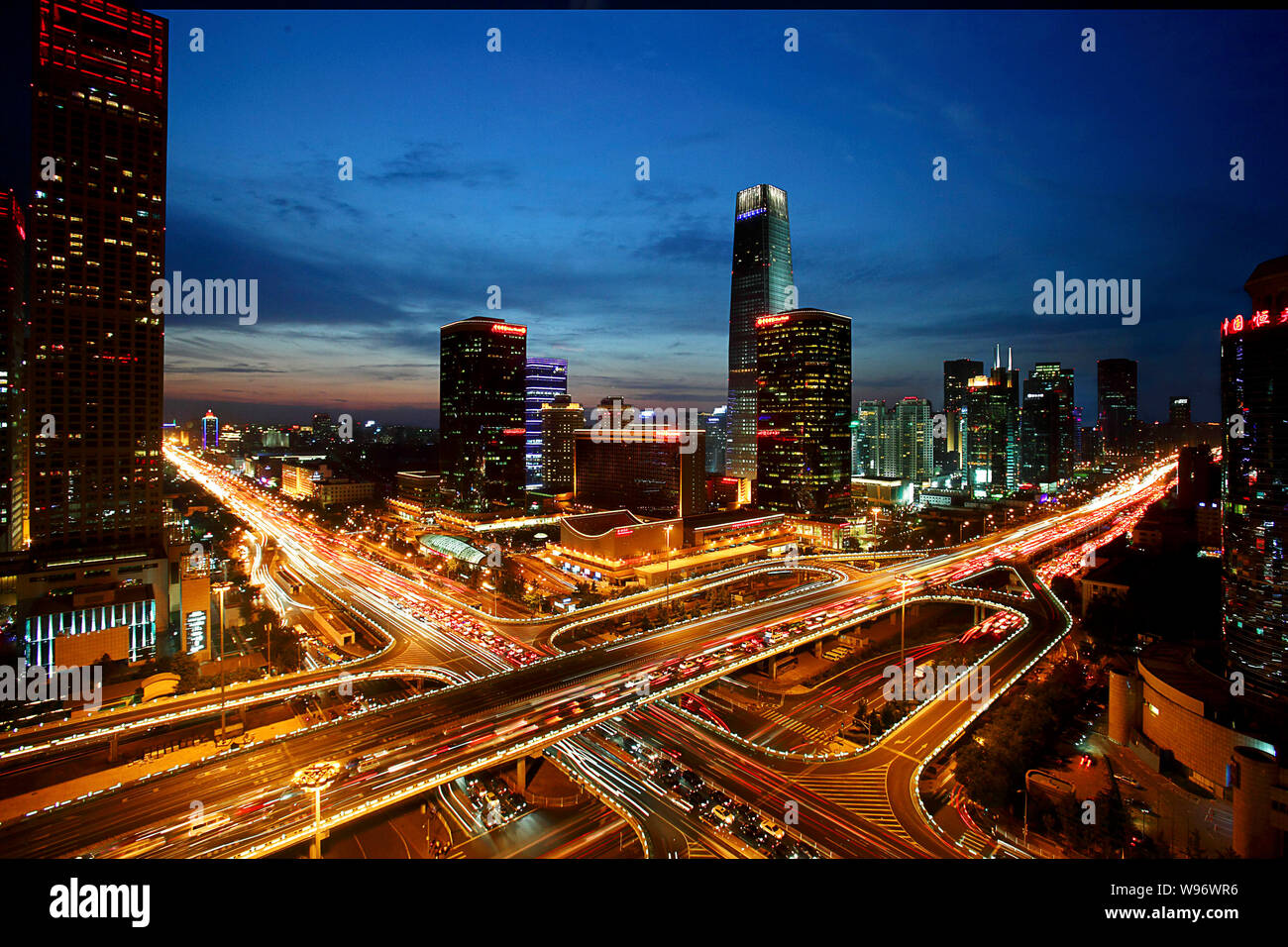 China world trade center towers hi-res stock photography and images - Alamy