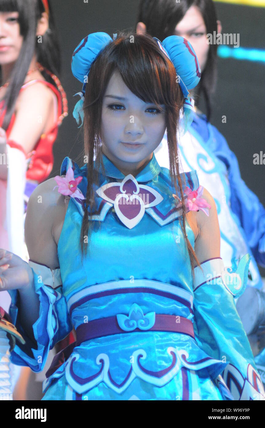 A cosplayer poses hi-res stock photography and images - Alamy