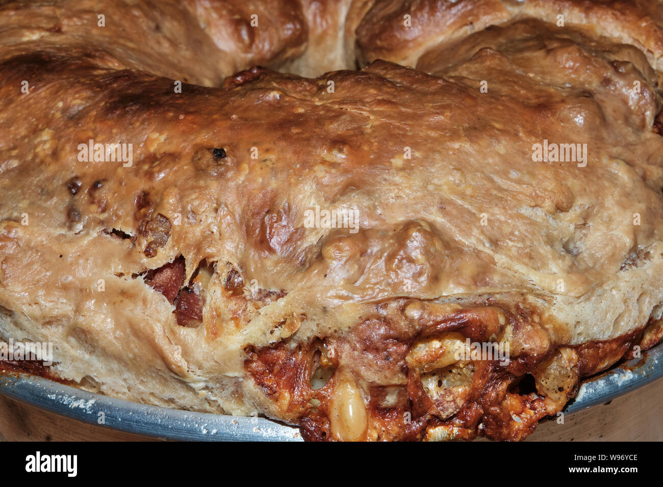 Typical italian salty cake hi-res stock photography and images - Alamy