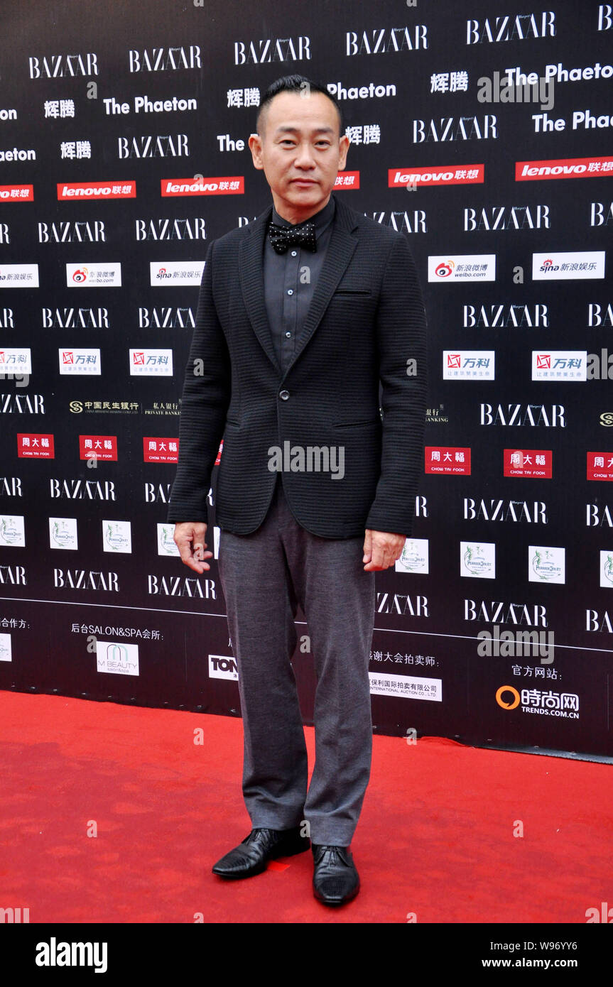 Hong Kong singer and actor Bowie Lam Bo Yee poses on the red carpet as ...