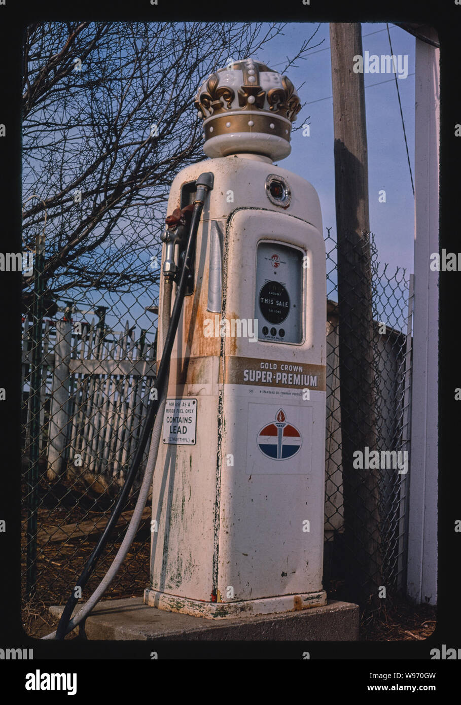 Amoco gas pump hi-res stock photography and images - Alamy