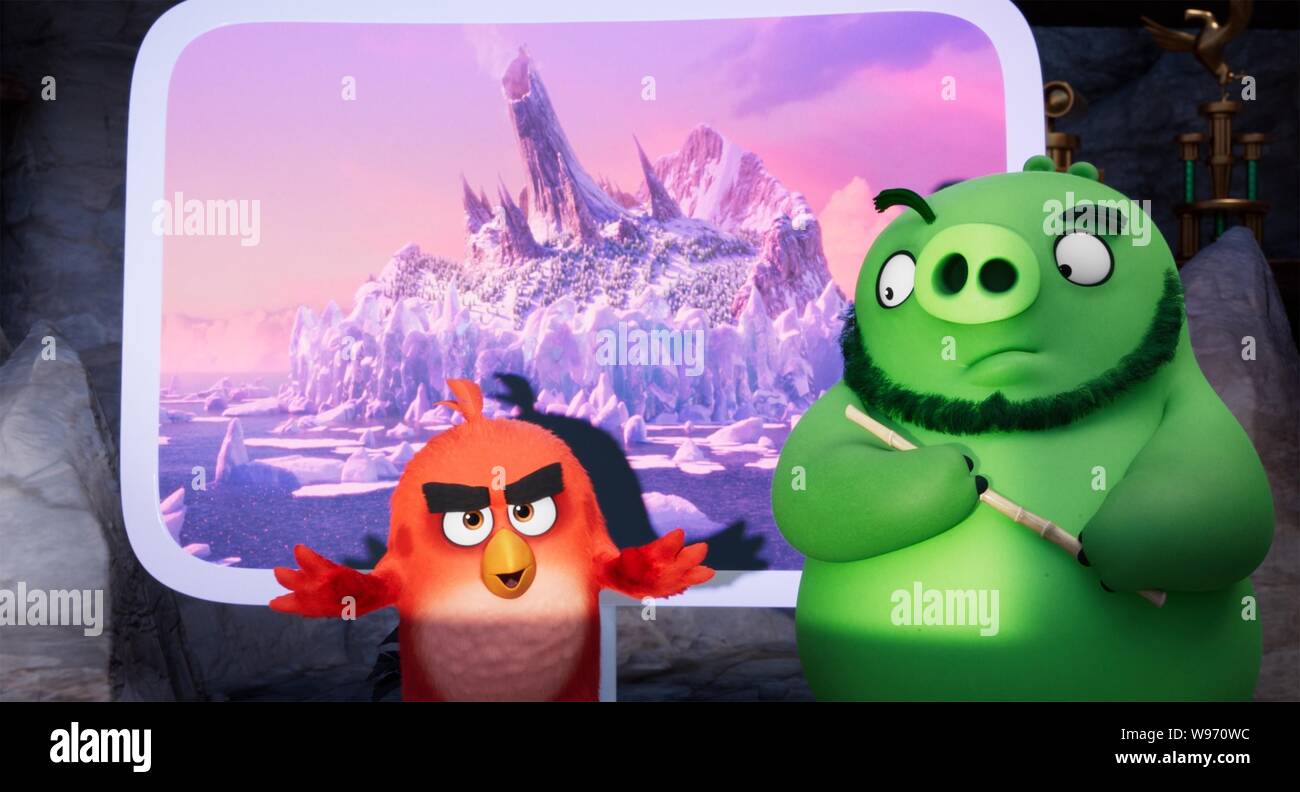 THE ANGRY BIRDS MOVIE 2, from left: Red (voice: Jason Sudeikis ...
