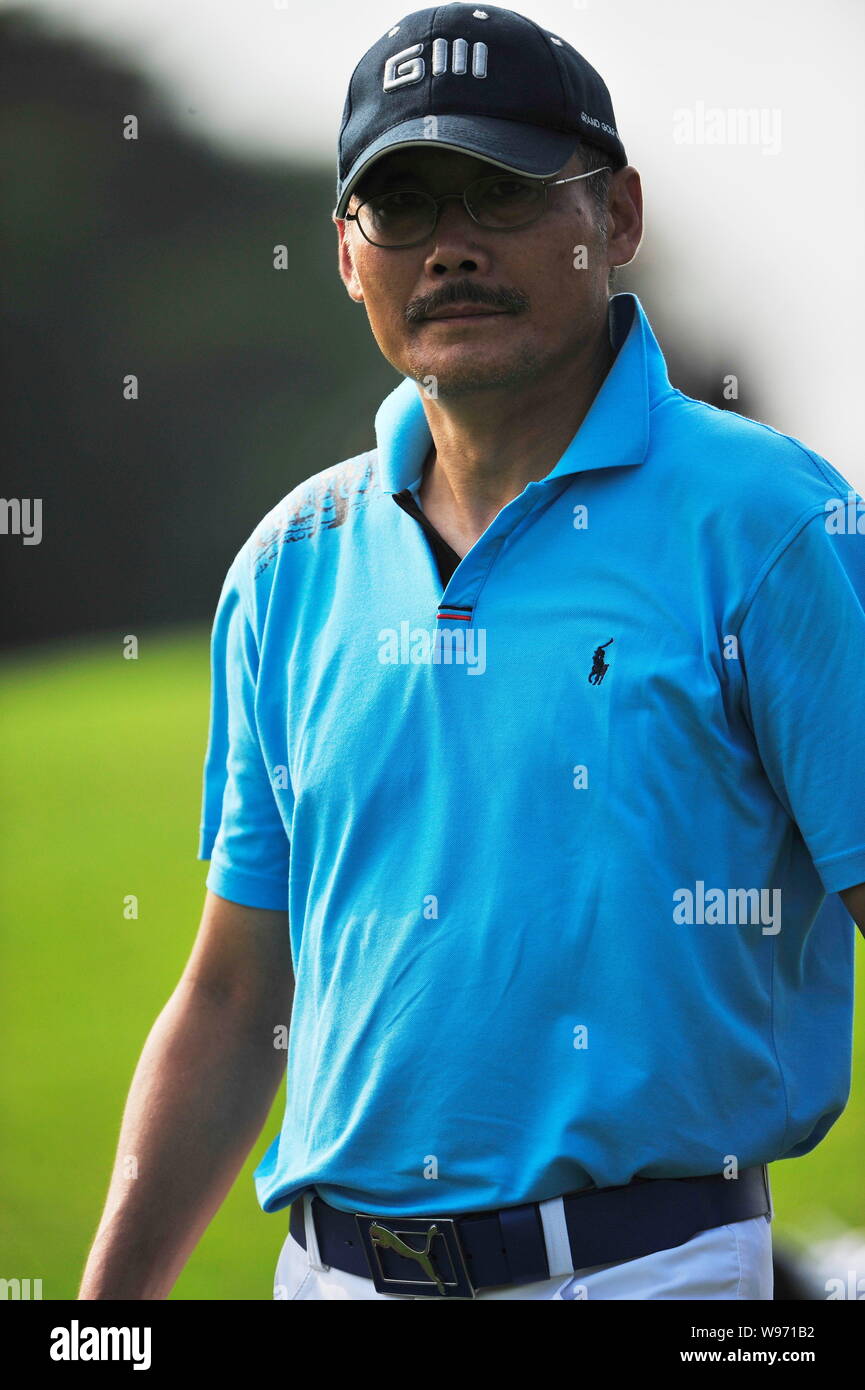 Chinese film director He Ping looks on during the 2012 Mission Hills ...
