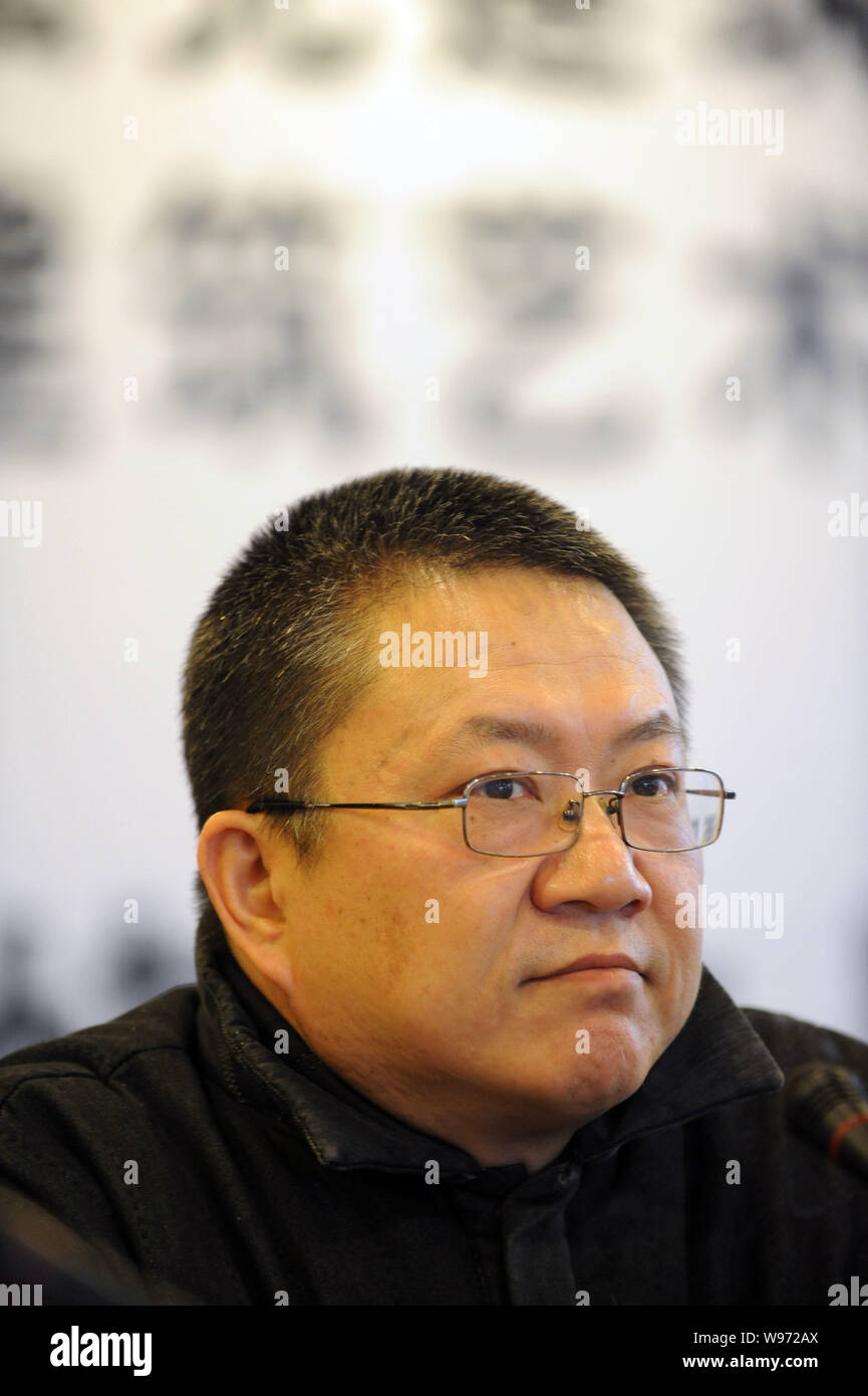 Chinese architect Wang Shu, owner of the Amateur Architecture Studio ...