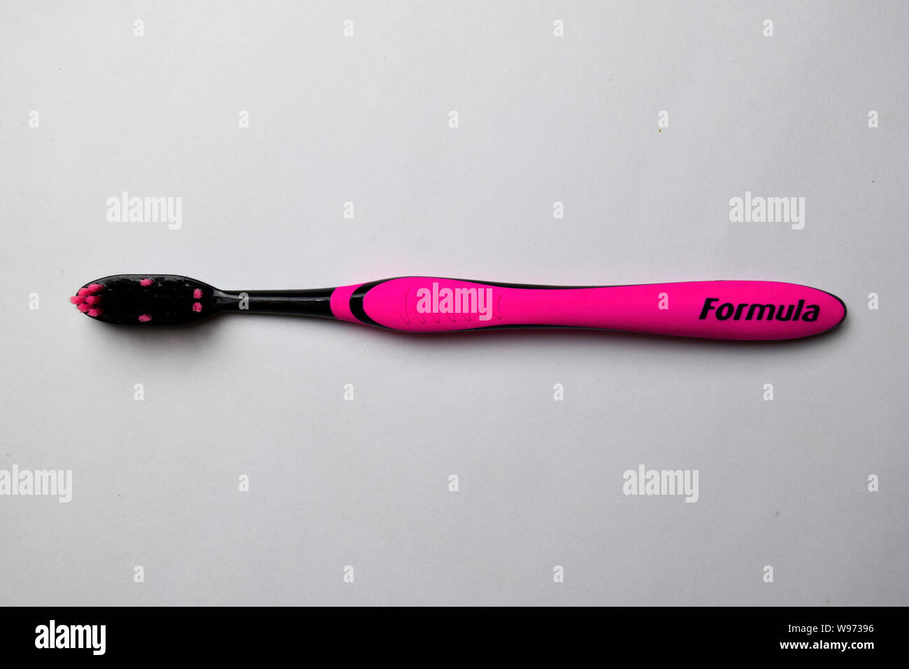 Bekasi, Indonesia - August 13th 2019: Formula toothbrush isolated on a ...