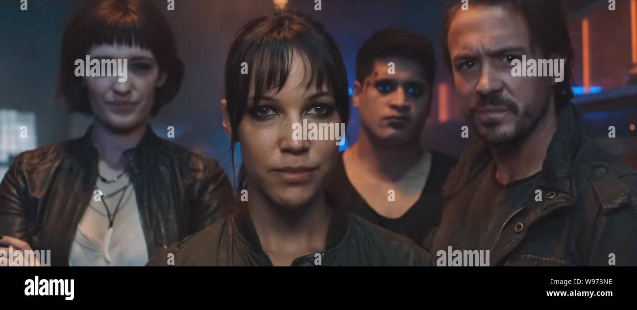 NEKROTRONIC, from left: Tess Haubrich, Caroline Ford, Epine Bob Savea ...