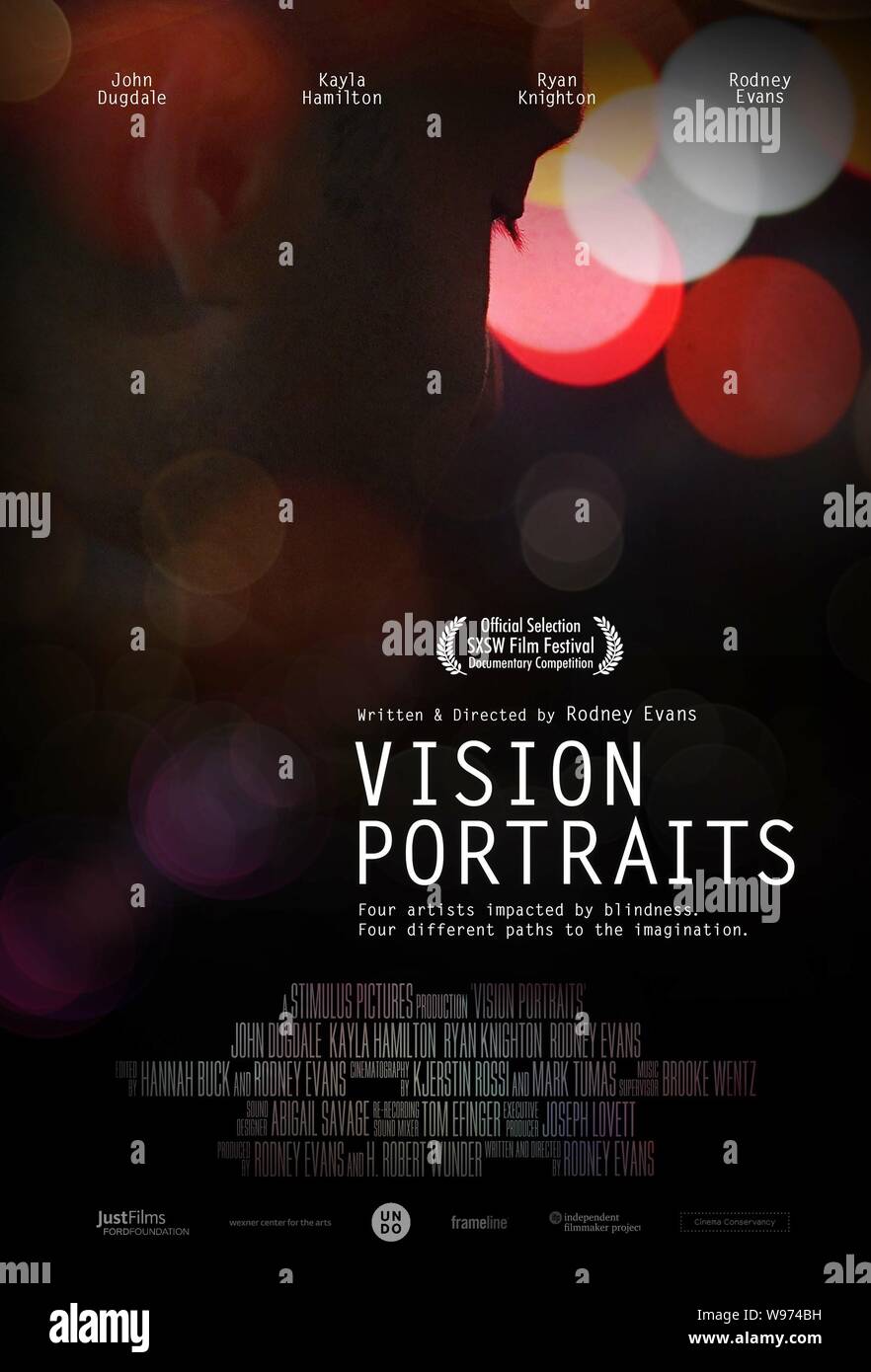 VISION PORTRAITS, US poster, 2019. © Stimulus Pictures / courtesy ...
