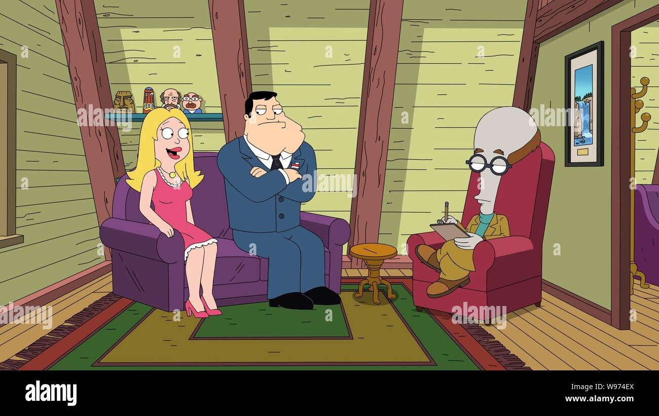AMERICAN DAD!, from left: Francine Smith (voice: Wendy Schaal), Stan ...