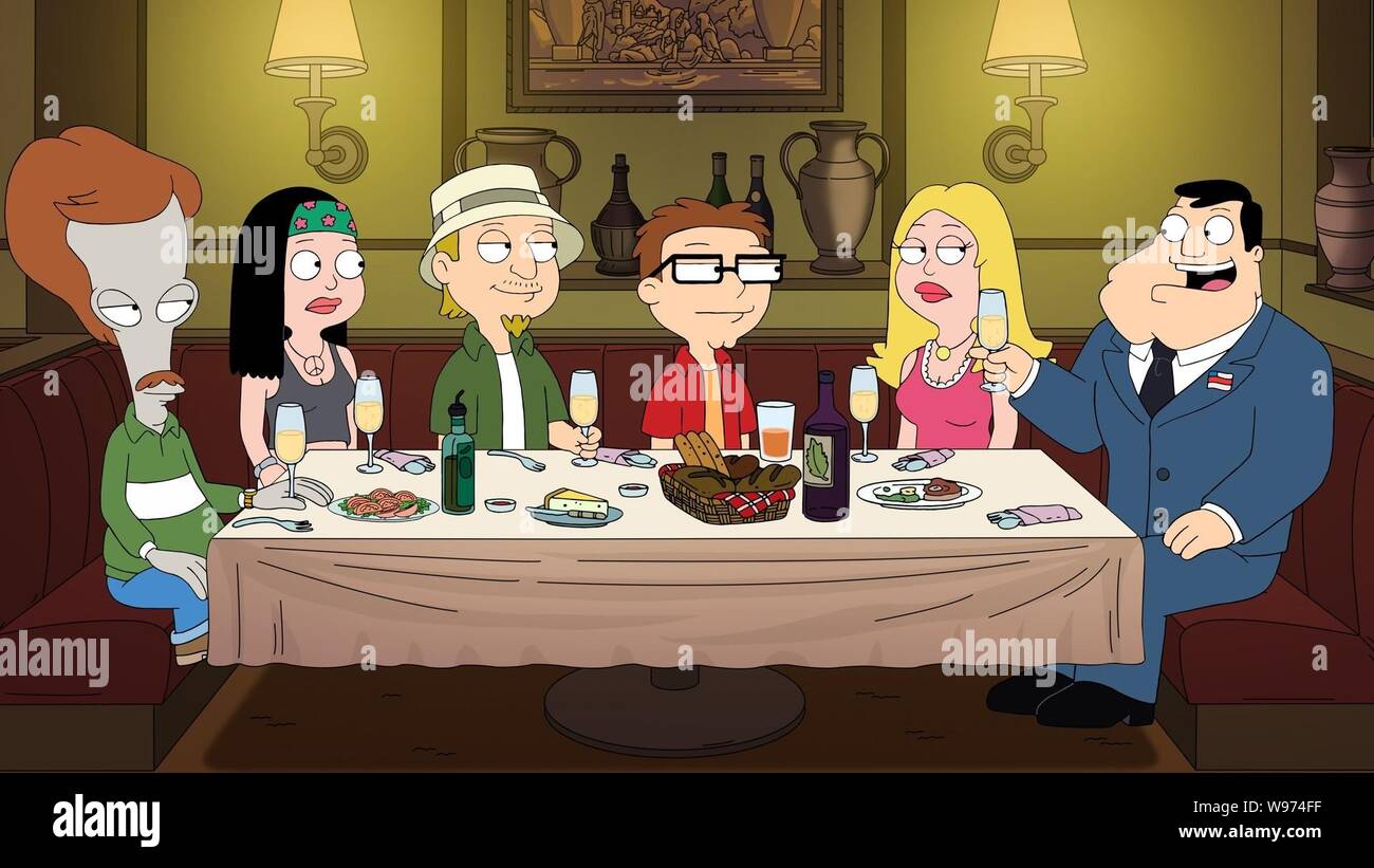 AMERICAN DAD!, from left: Roger (voice: Seth MacFarlane), Hayley Smith ...
