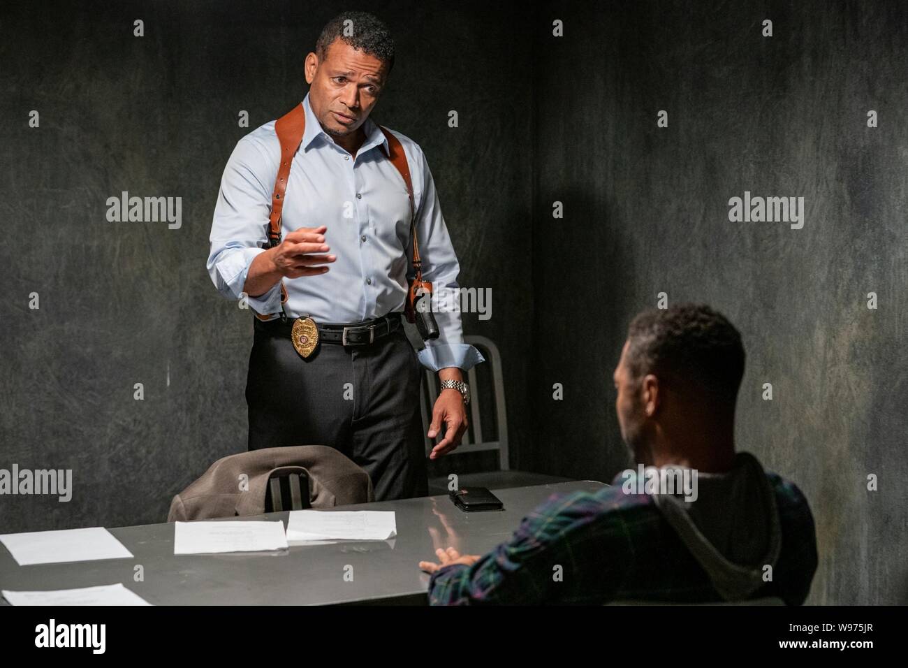 SHERMAN'S SHOWCASE, from left: Mario Van Peebles, Thomas Hobson (back ...