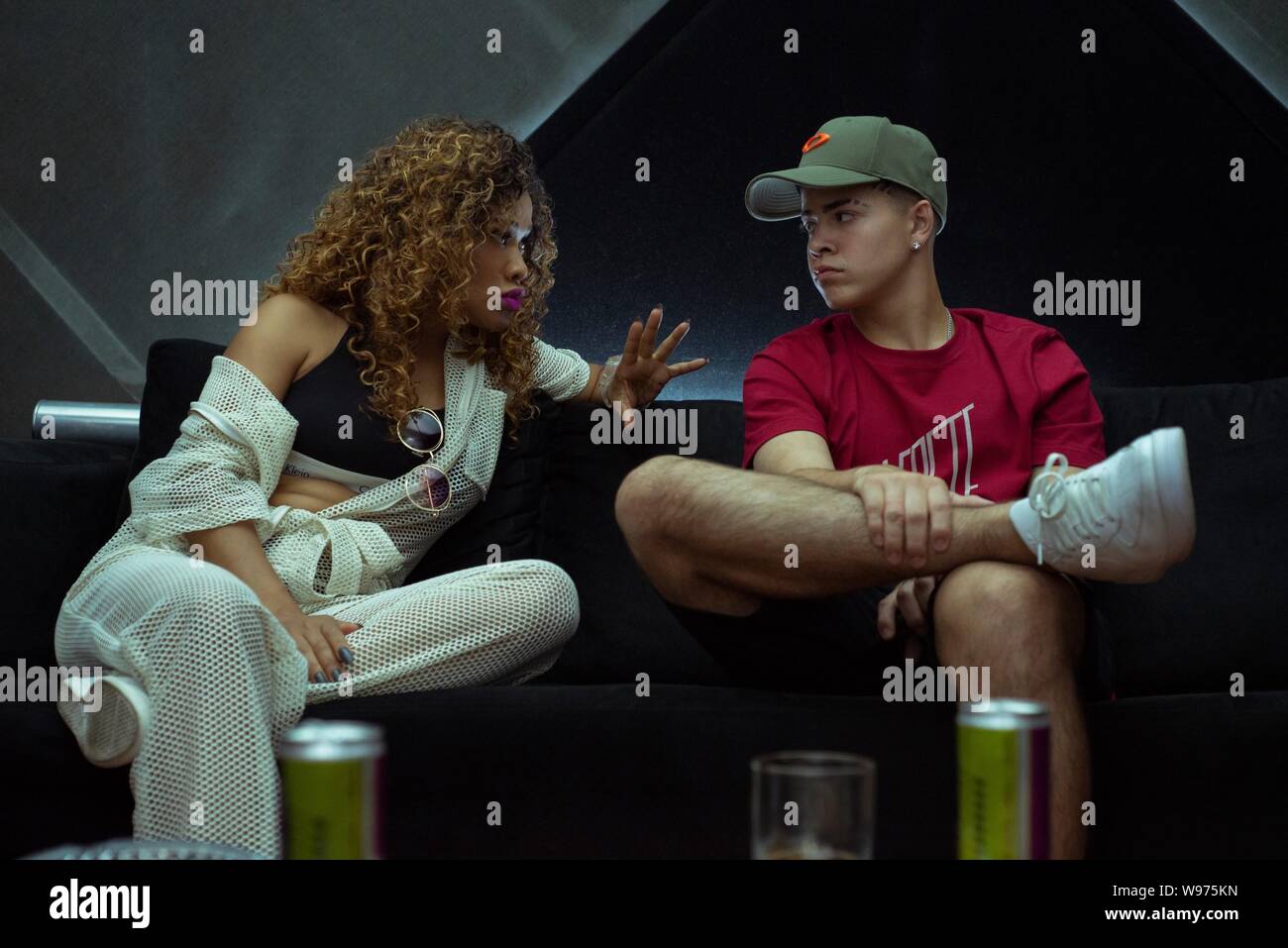 SINTONIA, from left: Leilah Moreno, M.C. Jottape, (Season 1, ep. 102 ...