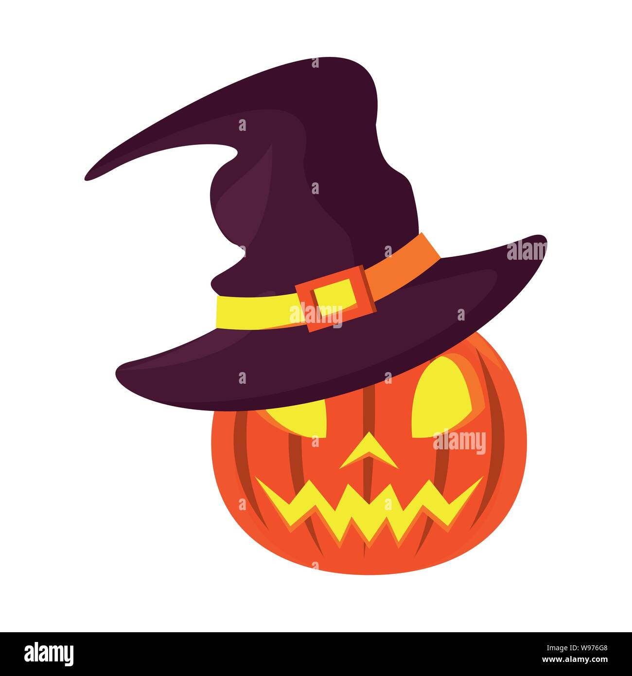 halloween october scary celebration cartoon Stock Vector Image & Art ...