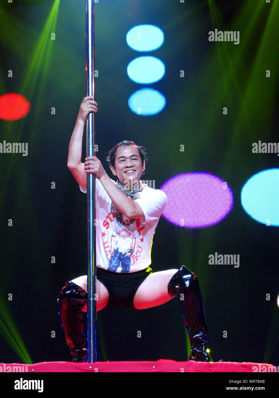 Pole dancing old man hi-res stock photography and images - Alamy