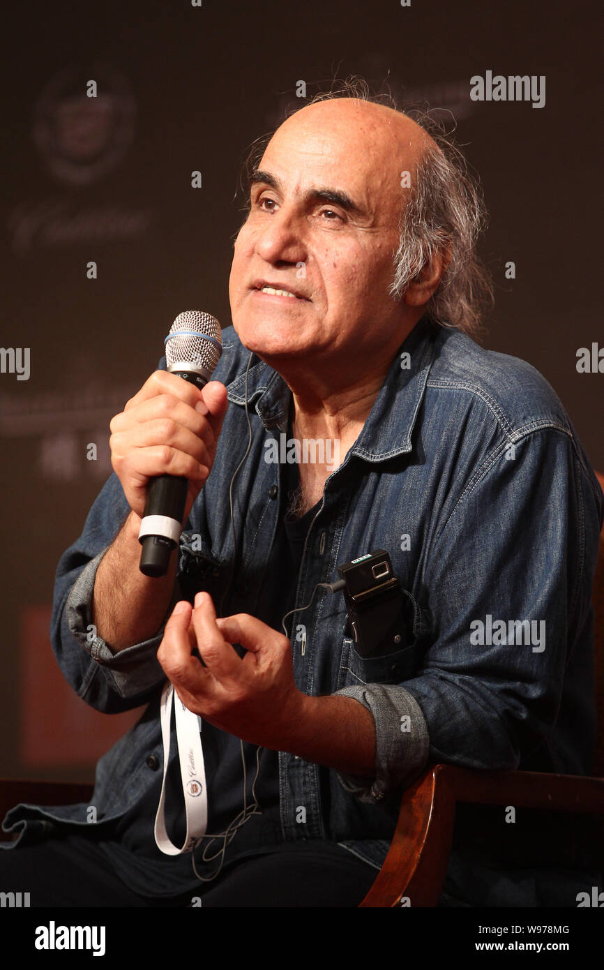 Iran director Amir Naderi speaks at The Possibility of Cross-Culture Co ...