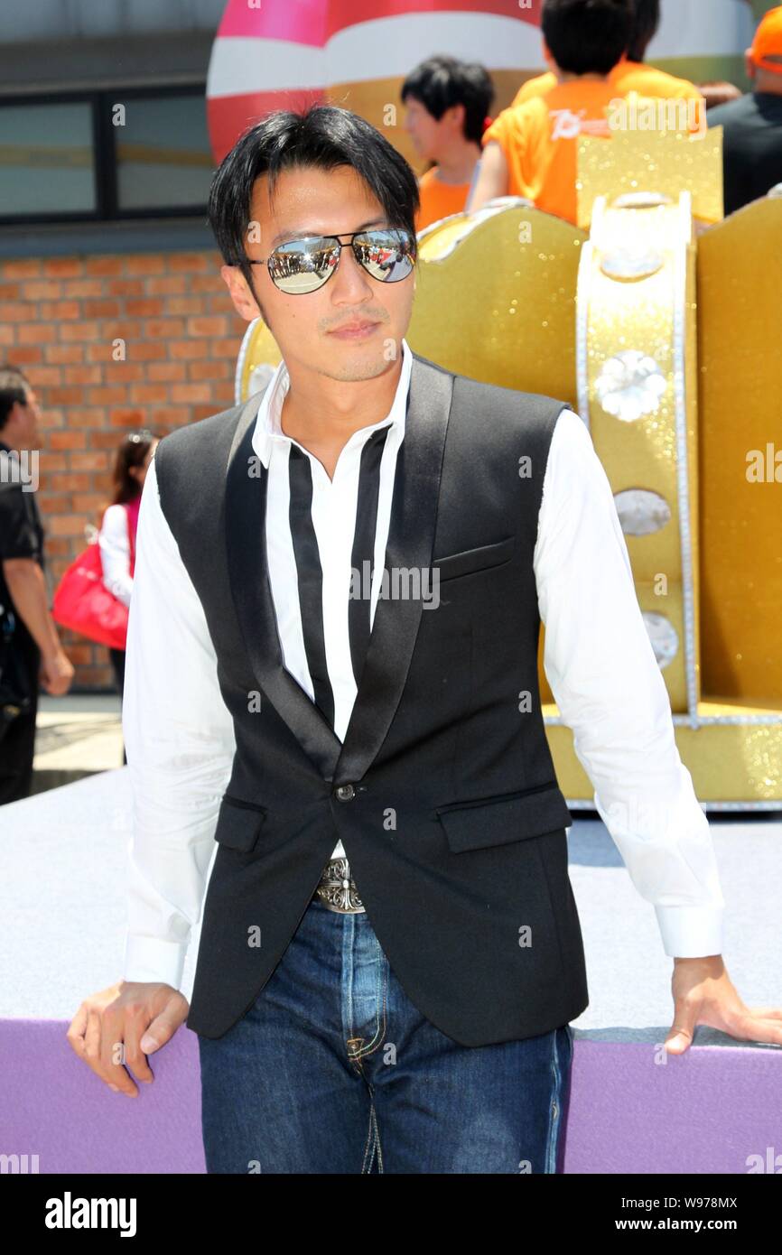 --File--Hong Kong singer and actor Nicholas Tse is pictured during an ...