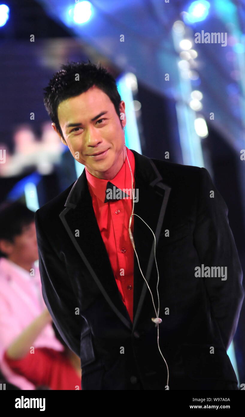 American actor Kevin Cheng is pictured during the 2012 Shanghai Dragon ...