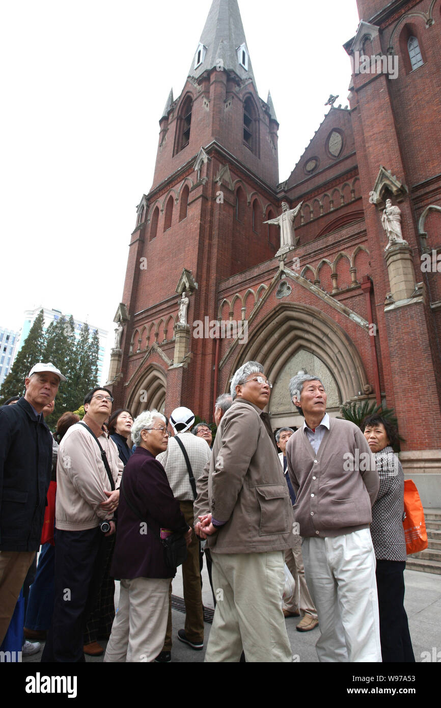 Xujiahui cathedral hi-res stock photography and images - Alamy